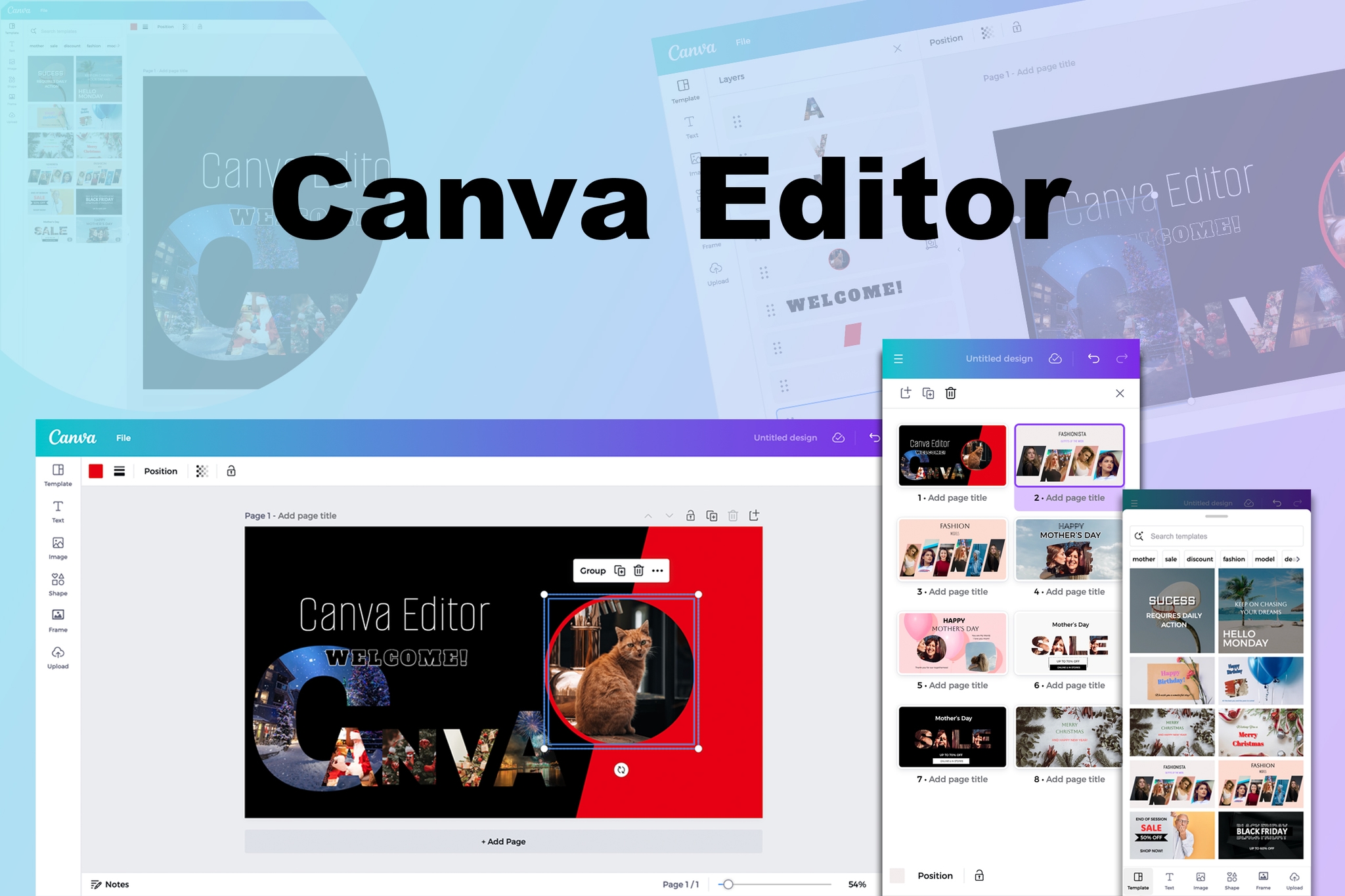 Canva Clone - Foundation Online Graphic Design Tool